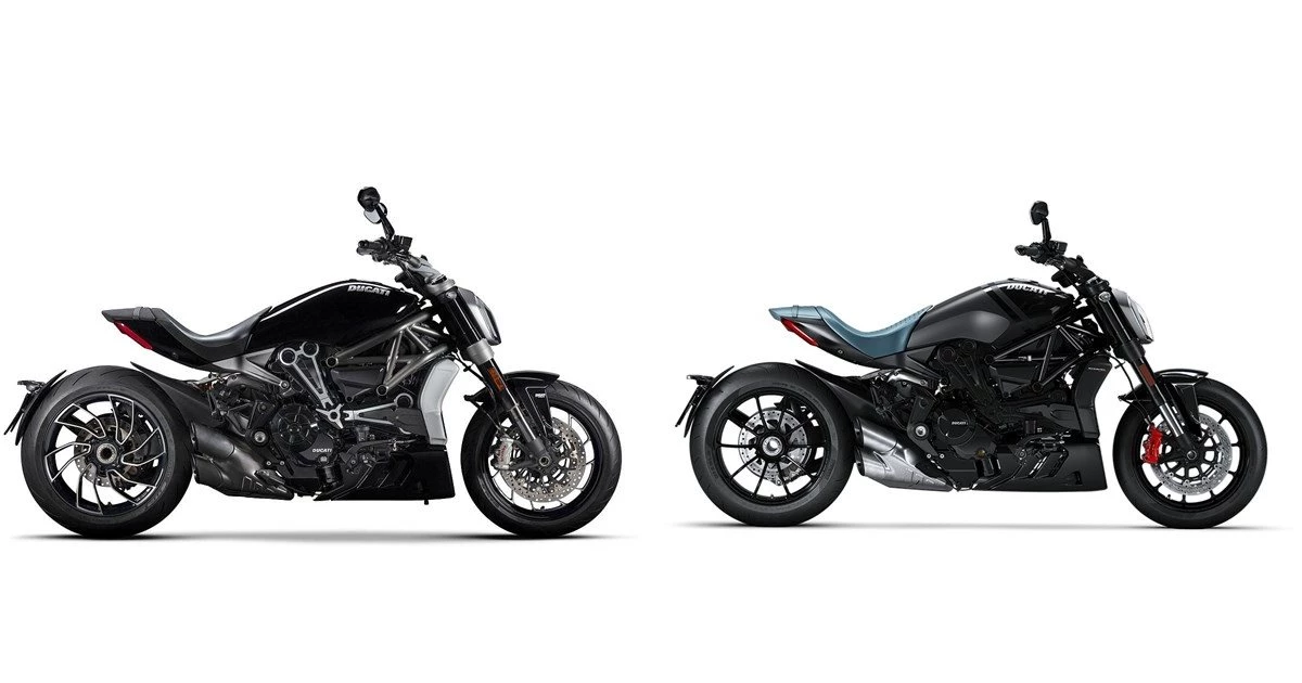 Motorrad Vergleich Ducati XDiavel S 2024 vs. Ducati XDiavel Nera 2024