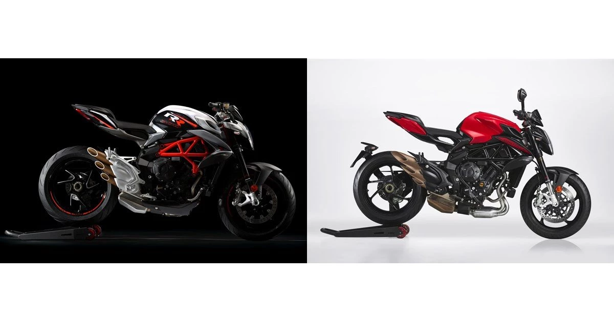 MV Agusta Brutale 800 RR 2018 vs MV Agusta Brutale 800 Rosso 2021