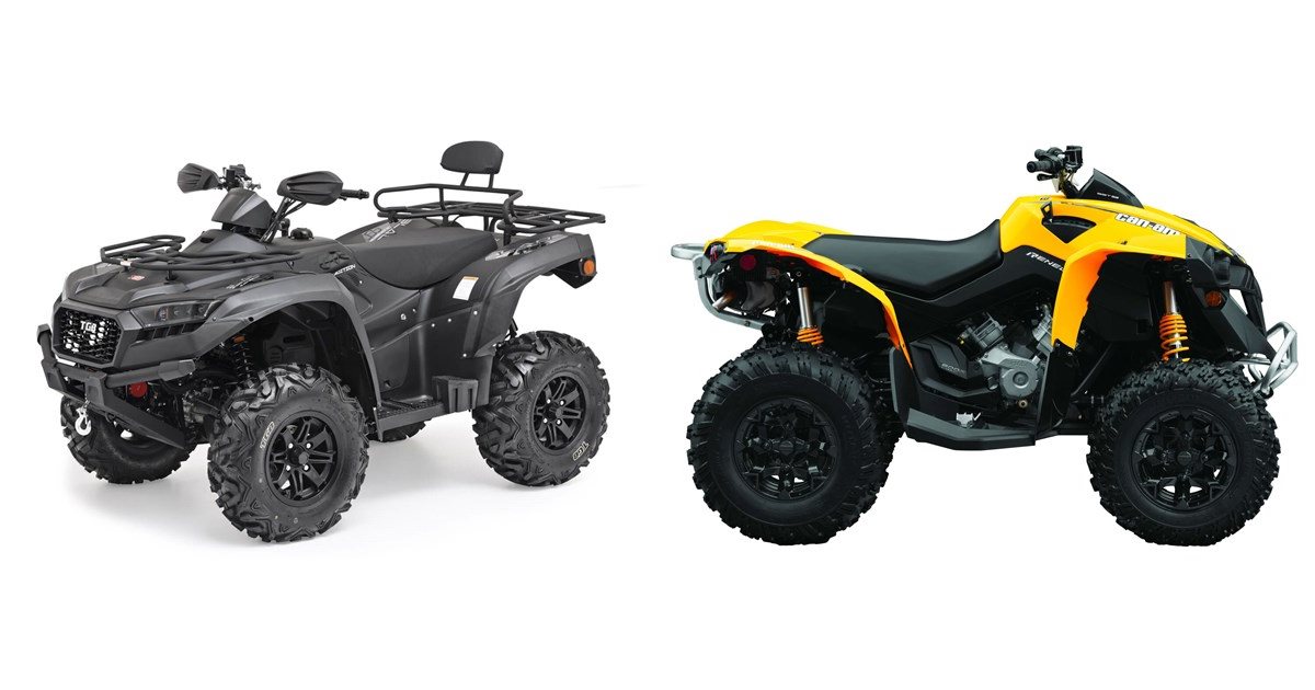 Motorrad Vergleich TGB Blade 550 FL EPS Black Edition LOF 2022 vs. Can ...