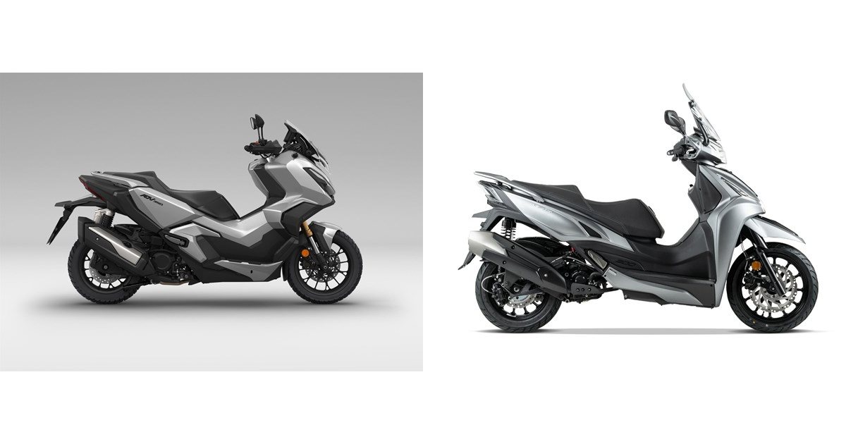 Honda ADV350 2022 vs Kymco Agility 300i ABS 2024
