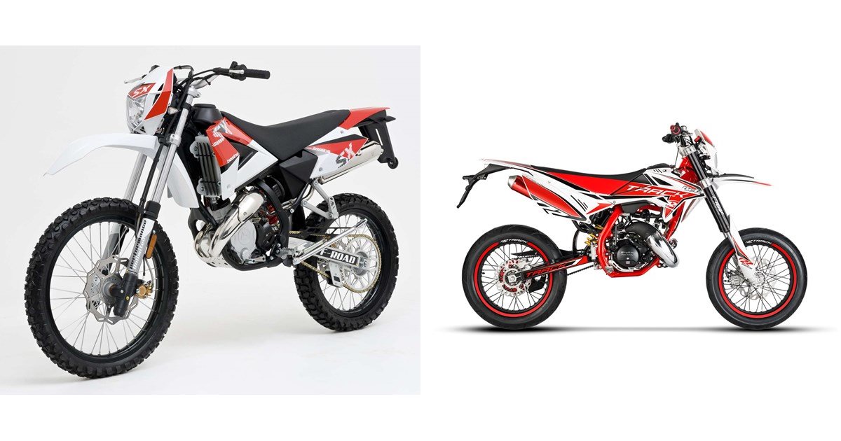 Motorrad Vergleich Beeline Enduro SX 2013 vs. Beta RR 50 Motard Track 2020