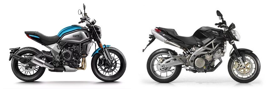 CFMOTO 700CL-X 2023 vs Aprilia Shiver 750 2010