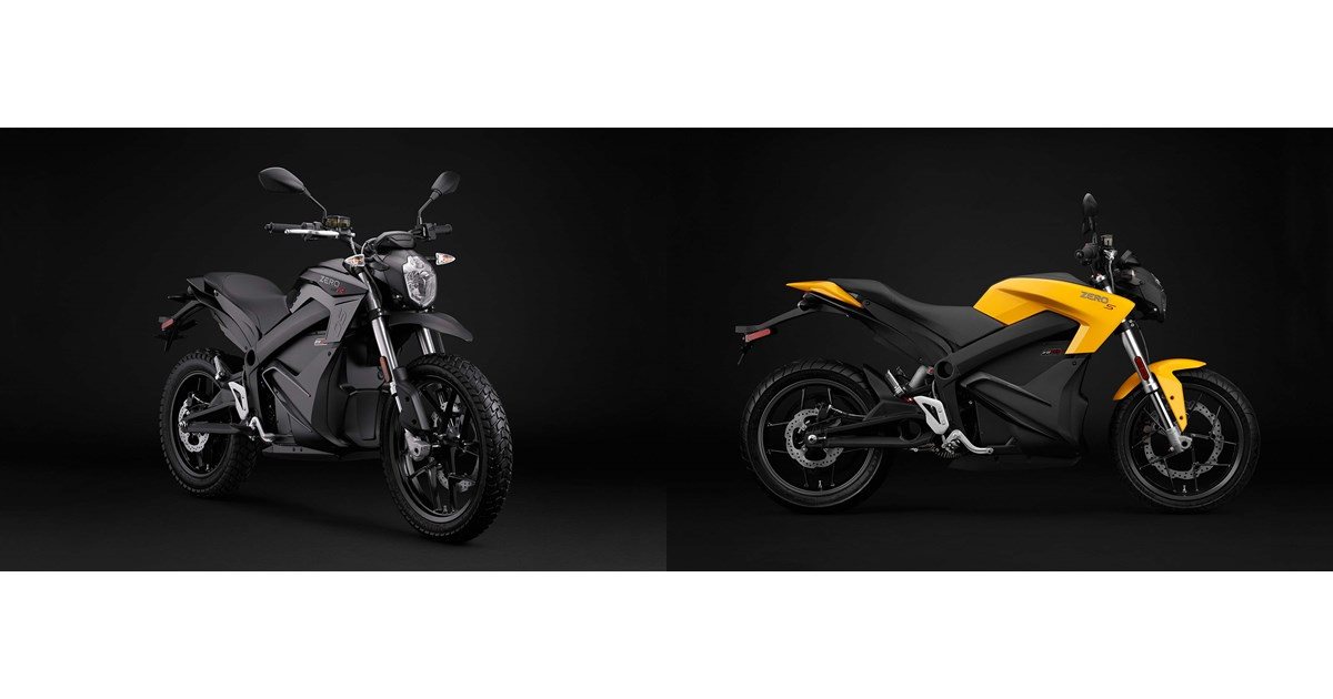 Motorrad Vergleich Zero DSR 2017 vs. Zero S 2017