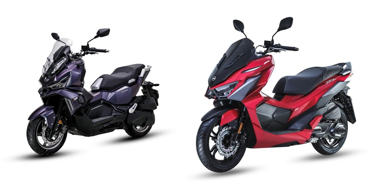 Motorrad Vergleich Sym ADX 125 2024 vs. Sym Jet X 125 2021