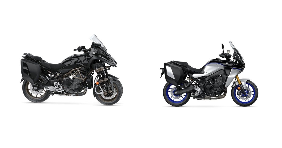 Motorrad Vergleich Yamaha Niken GT 2024 vs. Yamaha Tracer 9 GT+ 2024