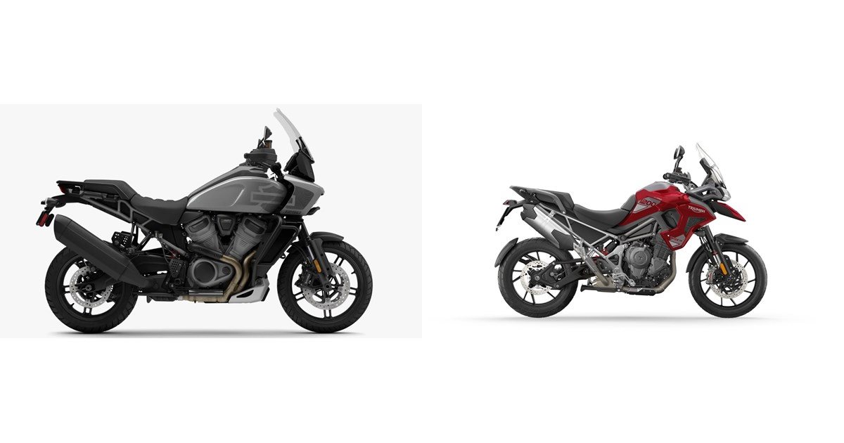 Harley-Davidson Pan America 1250 Special 2024 vs Triumph Tiger 1200 GT ...