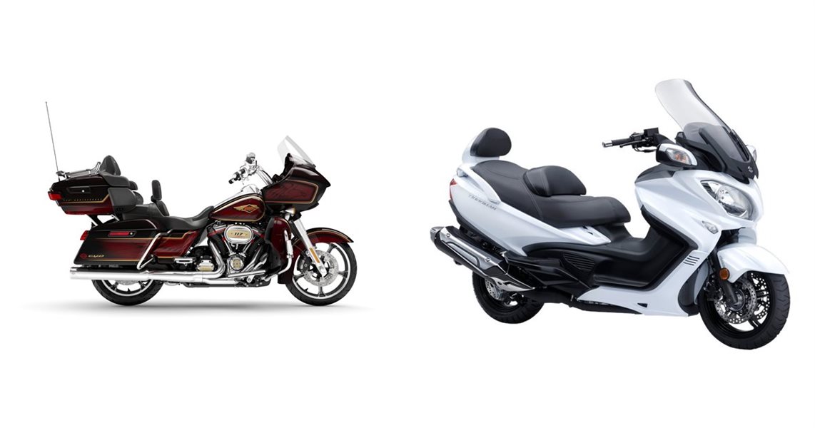 Motorrad Vergleich Harley-Davidson CVO Road Glide Limited Anniversary ...