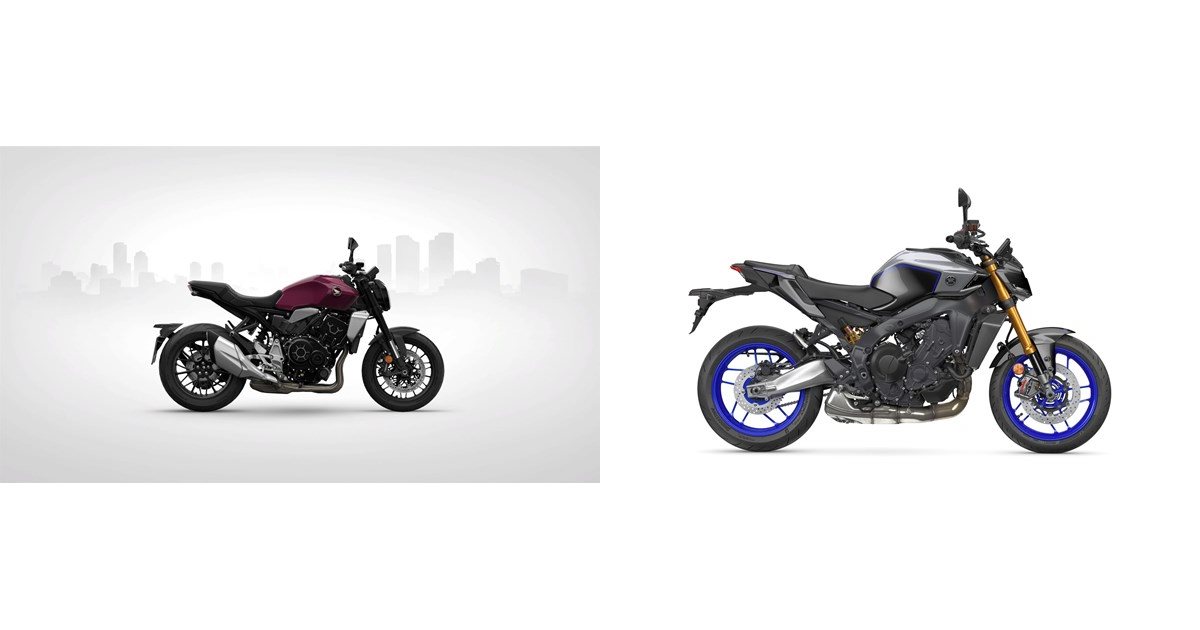 Honda CB 1000 R 2023 vs Yamaha MT-09 SP 2024