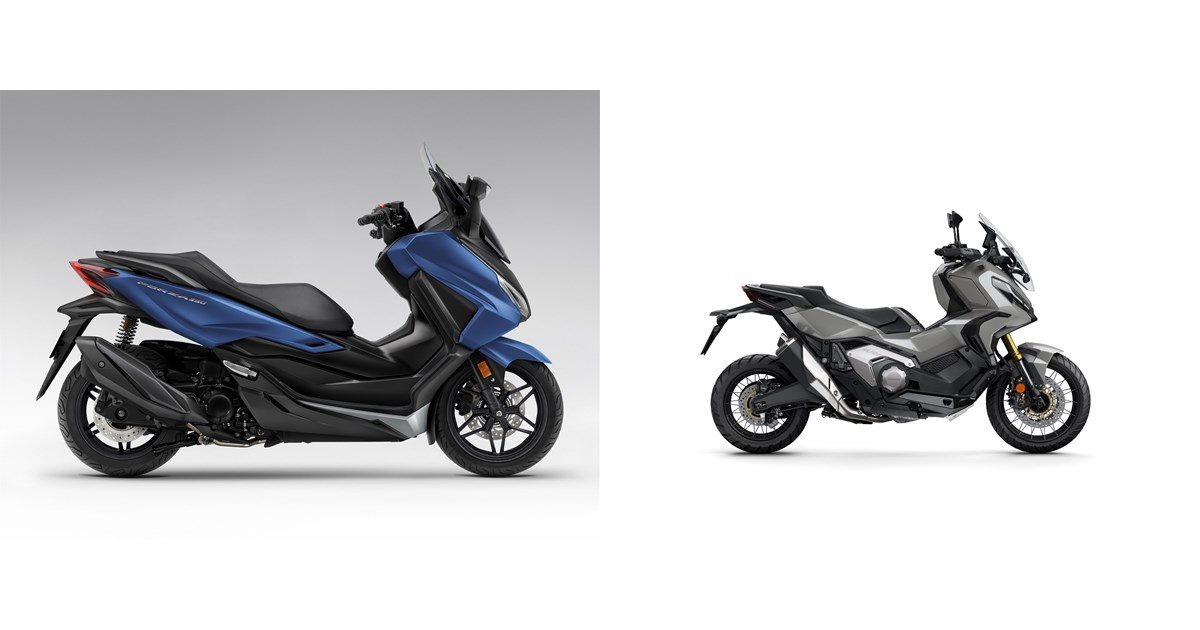 Honda Forza 350 2024 vs Honda X-ADV 2023