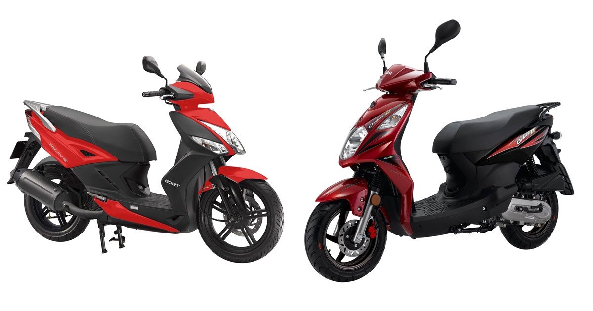 Kymco Agility 16 Plus 50i 2021 vs Sym Orbit II 50 4T 2020