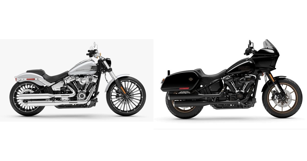Harley-Davidson Softail Breakout 117 2024 vs Harley-Davidson Softail ...