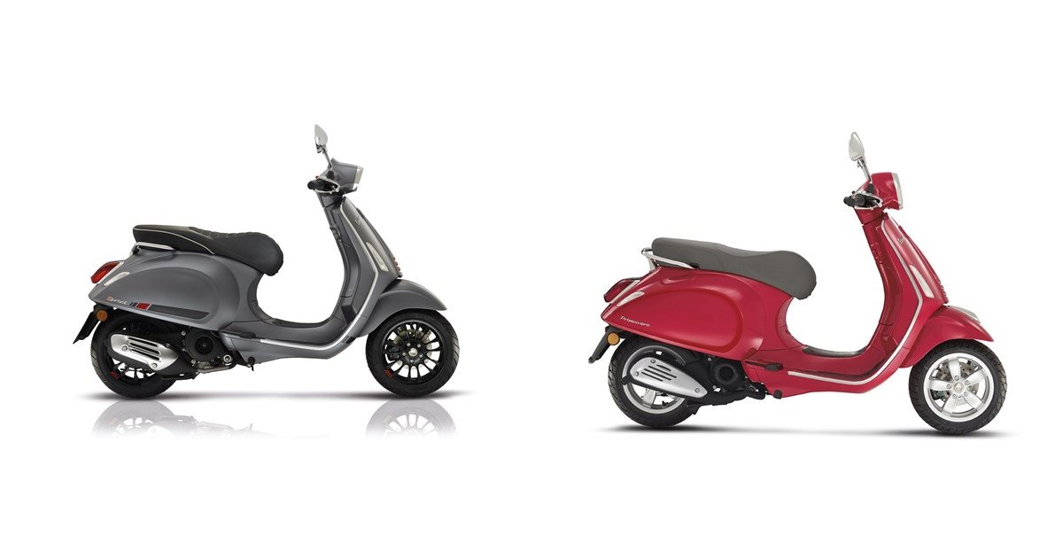 Motorrad Vergleich Vespa Sprint 125ie 3v S 2017 vs. Vespa Primavera 125 i.e. 3V 2017