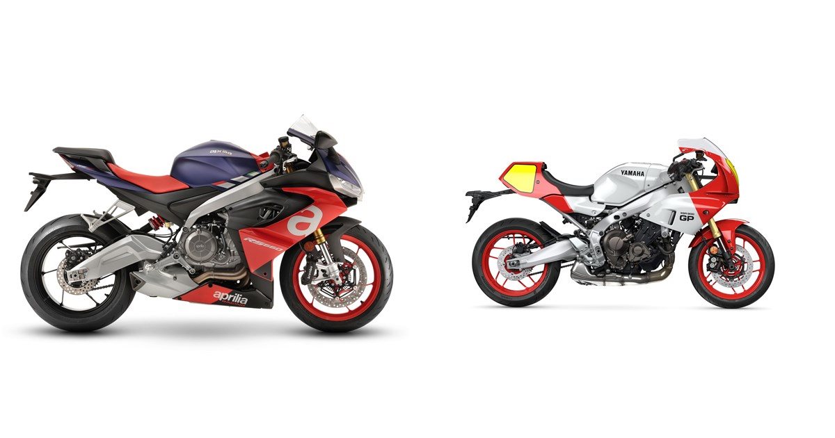 Motorrad Vergleich Aprilia RS 660 2021 vs. Yamaha XSR900 GP 2024
