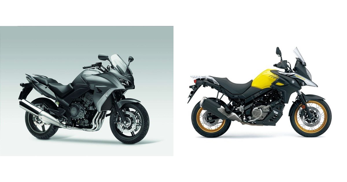 Motorrad Vergleich Honda CBF 1000 2013 vs. Suzuki V-Strom 650 XT 2018