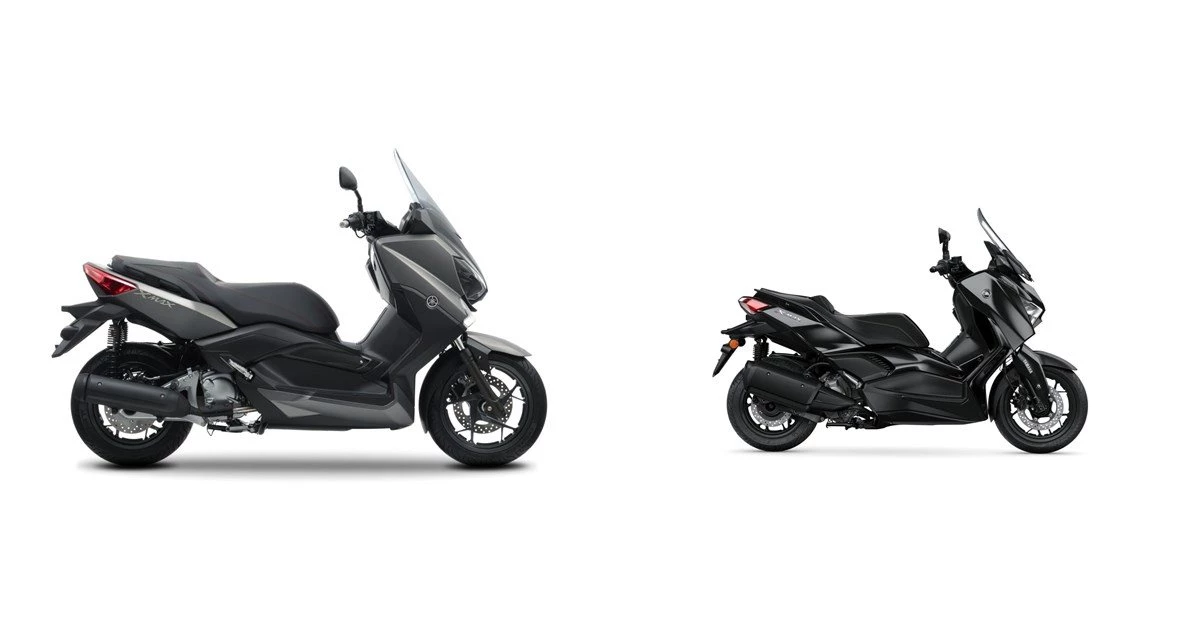 Yamaha X-Max 250 2016 vs Yamaha XMAX 300 Tech MAX 2024