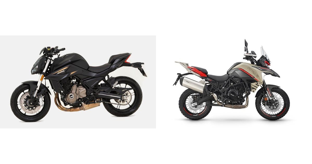 Motorrad Vergleich QJ Motor SRK 700 2023 vs. Benelli TRK 702 X 2024