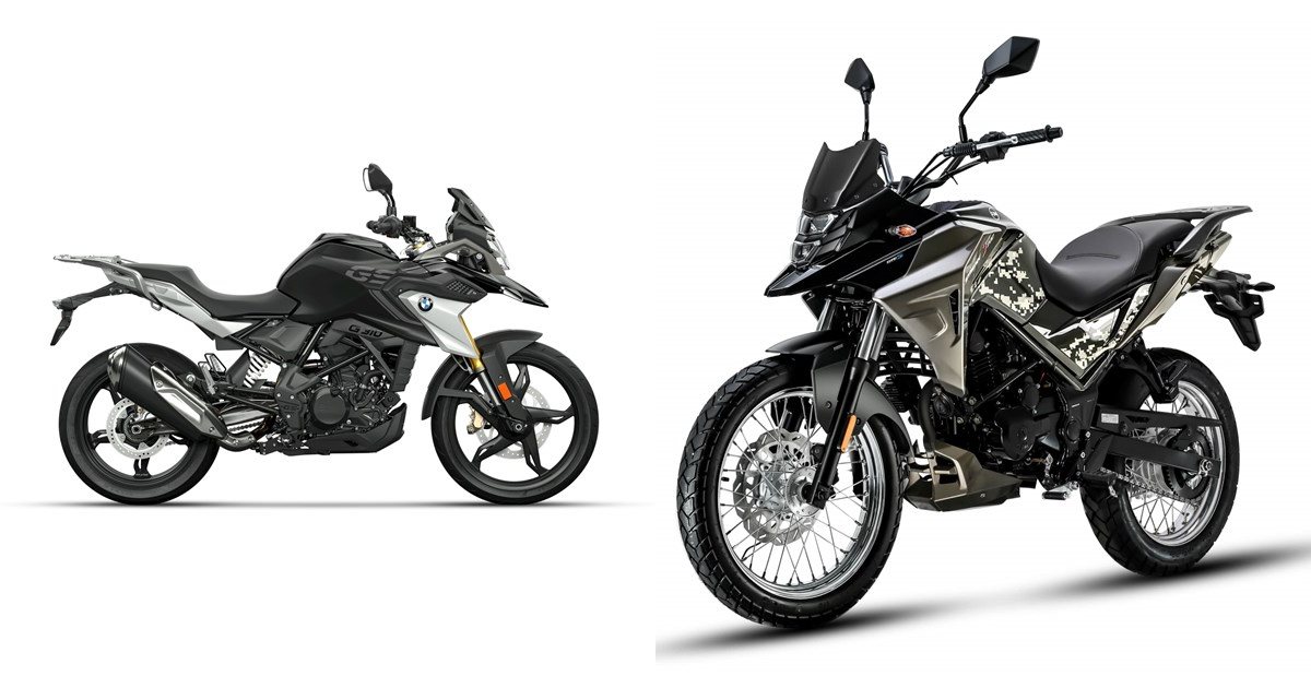 BMW G 310 GS 2022 vs Sym NH T 125 2023
