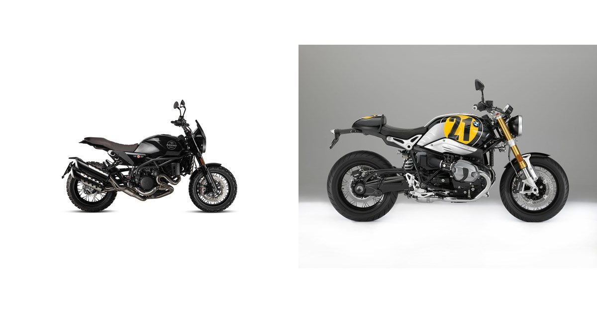 Motorrad Vergleich Moto Morini Super Scrambler 2022 vs. BMW R nineT 2018