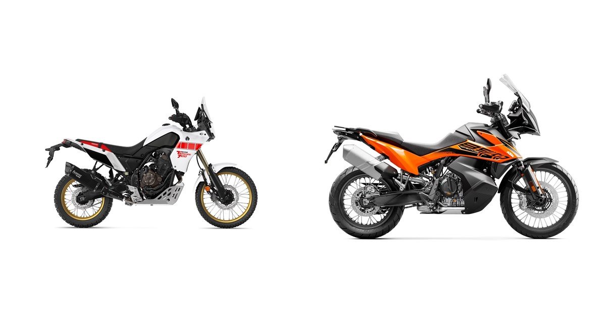 Yamaha Tenere 700 Rally Edition 2024 vs KTM 890 Adventure 2021