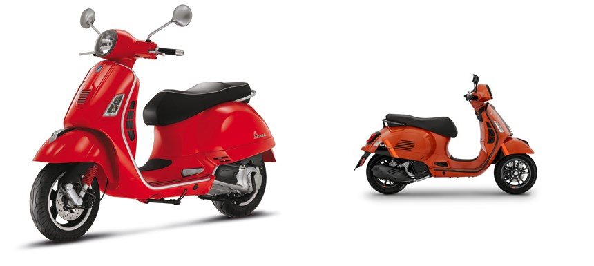 Motorrad Vergleich Vespa GTS 125 ie Super 2011 vs. Vespa GTS 125 Super Sport 2023