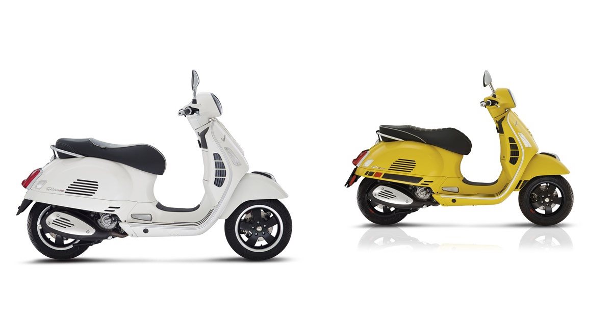Motorrad Vergleich Vespa GTS 125 ie Super 2016 vs. Vespa GTS 125 i.e. Super Sport 2017