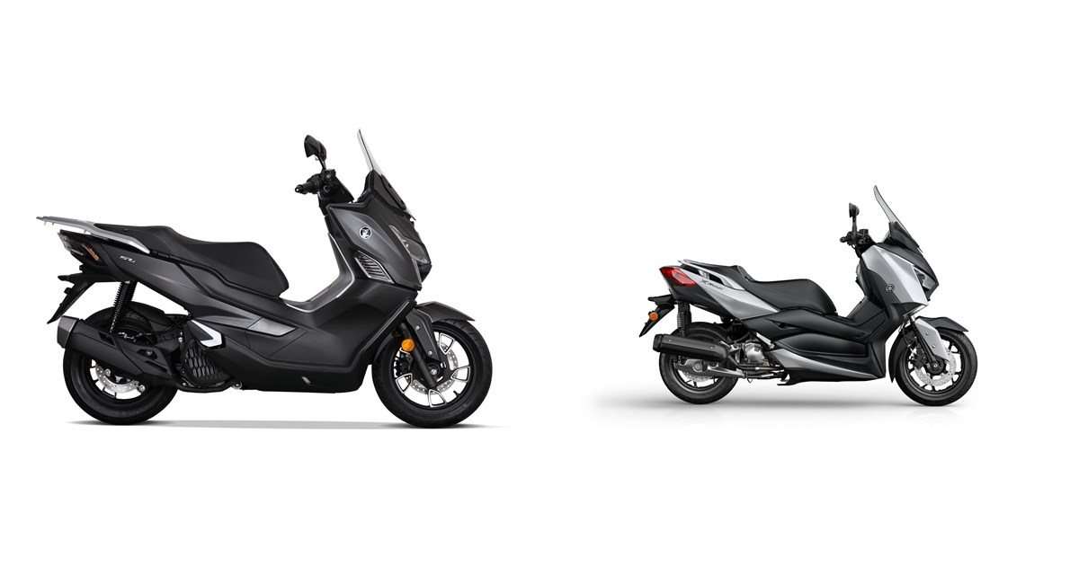 Voge SR1 125i ABS 2024 vs Yamaha XMAX 125 2020