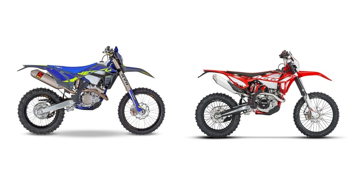 Sherco 300 SEF Factory 2024 vs Beta RR 350 4T 2021