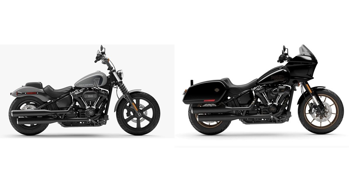 Motorrad Vergleich Harley-Davidson Softail Street Bob 114 FXBBS 2024 vs ...