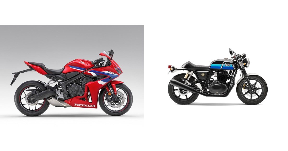 Honda CBR650R 2024 vs Royal Enfield Continental GT 650 2022