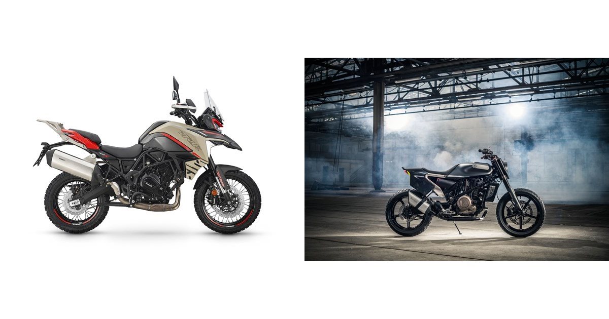 Motorrad Vergleich Benelli TRK 702 X 2024 vs. Husqvarna Svartpilen 701 2018