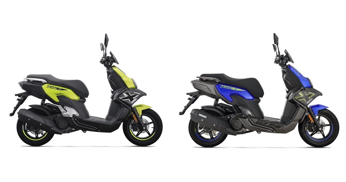 Motorrad Vergleich Keeway Fact X 50 2024 vs. Keeway Fact X 125 2024