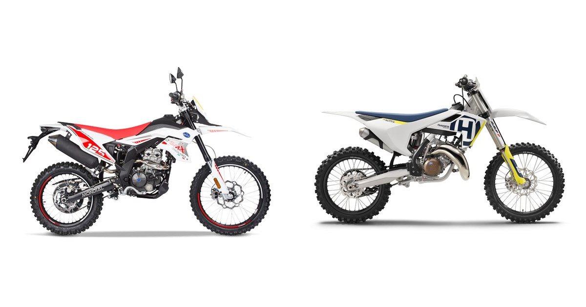 Motorrad Vergleich FB Mondial SMX 125i Enduro 2020 vs. Husqvarna TC 125 ...