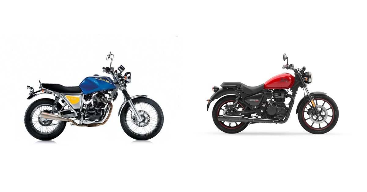 SWM Gran Turismo 440 2018 vs Royal Enfield Meteor 350 2024