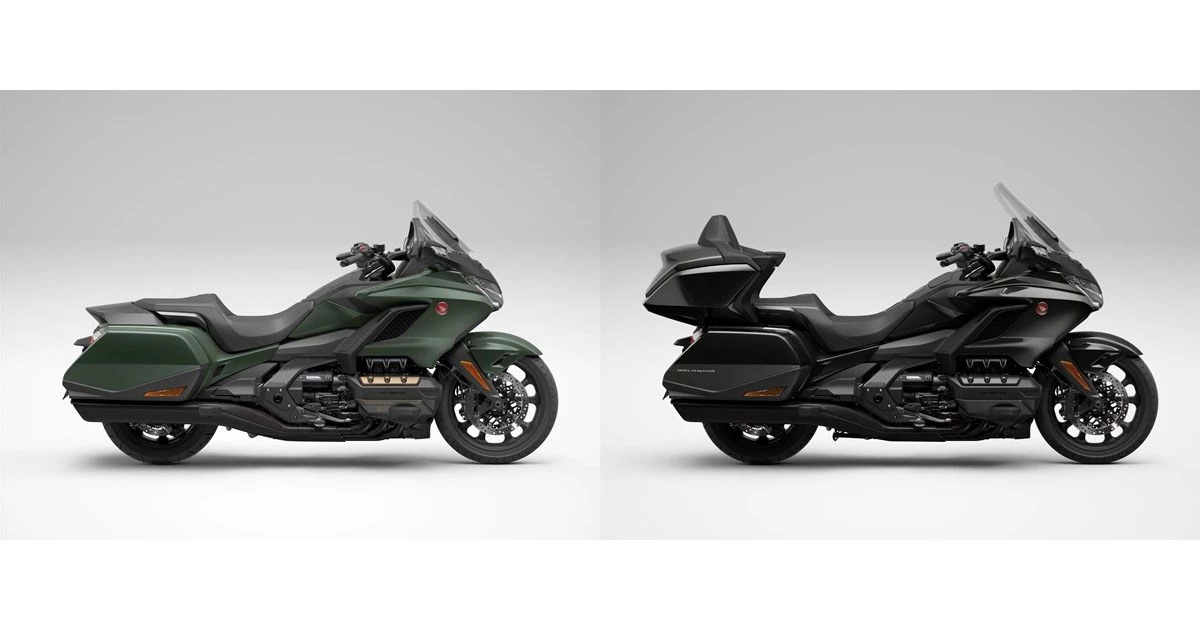Motorrad Vergleich Honda GL 1800 Goldwing DCT 2024 vs. Honda GL 1800 ...