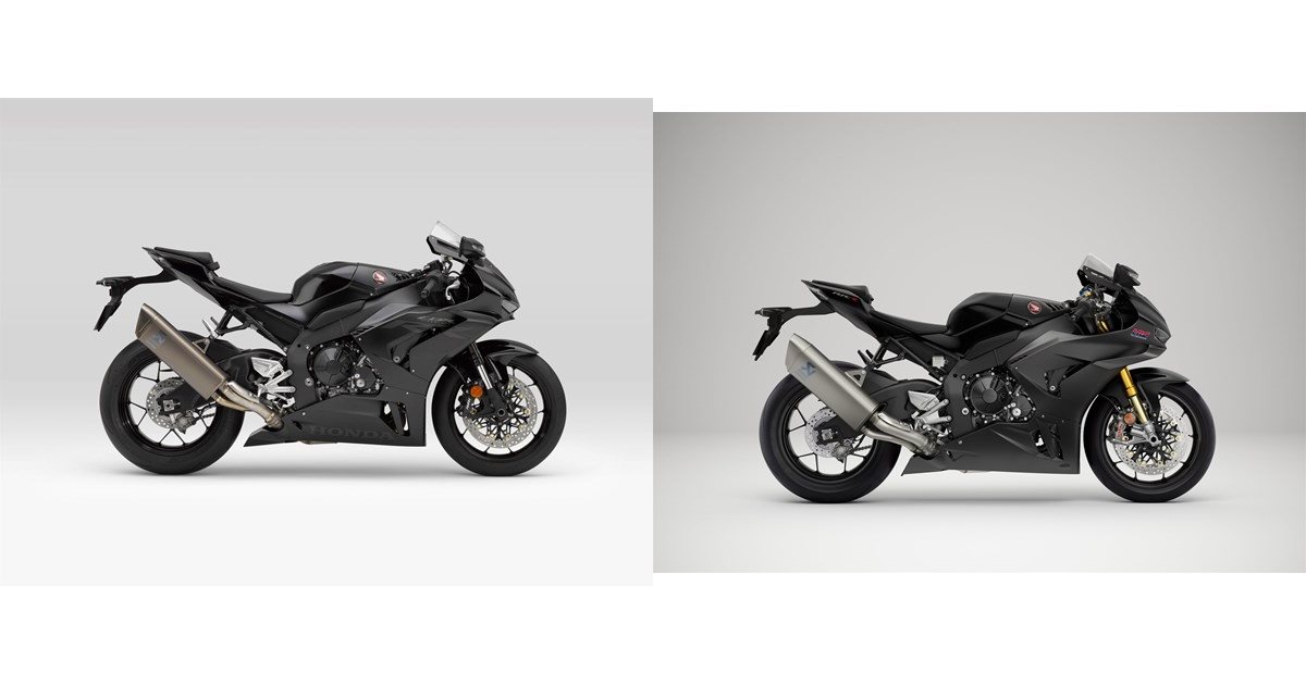 Motorrad Vergleich Honda CBR1000RR-R Fireblade 2020 vs. Honda CBR1000RR-R Fireblade SP Carbon ...