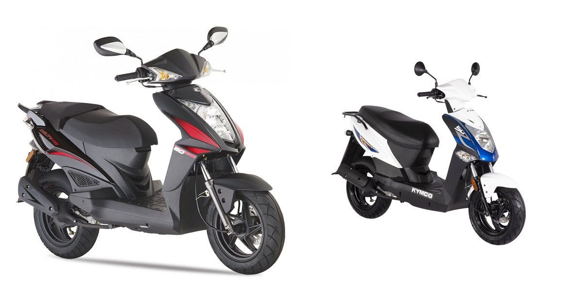 Kymco Agility RS Naked 50 2018 vs Kymco Agility 50 2021