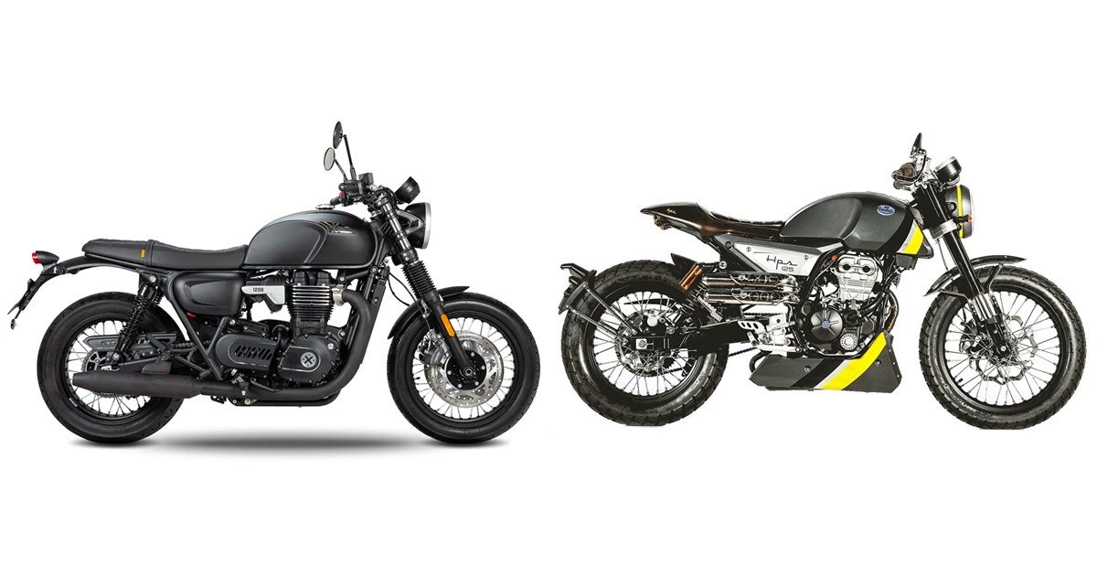 Motorrad Vergleich Brixton Cromwell 1200 2024 vs. FB Mondial HPS 125i 2023