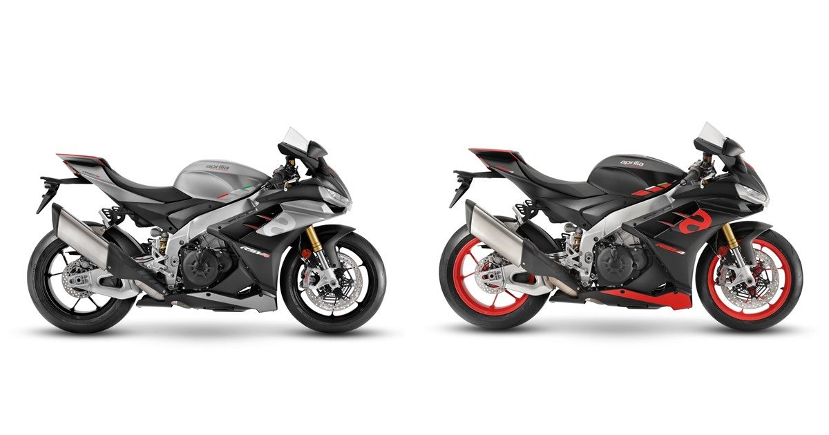 Motorrad Vergleich Aprilia RSV4 1100 2022 vs. Aprilia RSV4 1100 2024