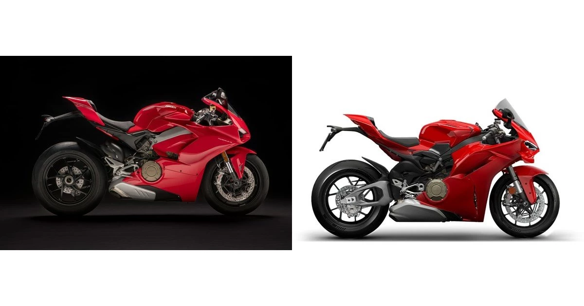 Motorrad Vergleich Ducati Panigale V4 2018 vs. Ducati Panigale V4 2025