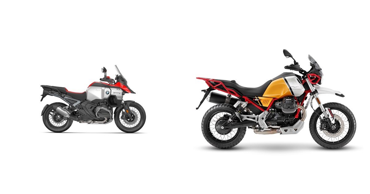 BMW R 1300 GS Adventure 2024 vs Moto Guzzi V85 TT 2021