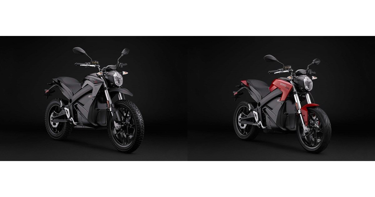 Motorrad Vergleich Zero DSR 2017 vs. Zero SR 2017