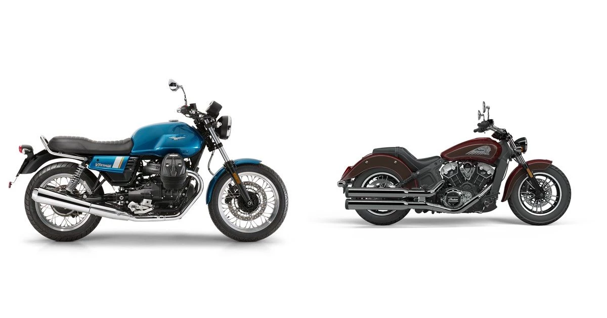 Moto Guzzi V7 III Special 2020 vs Indian Scout 2021