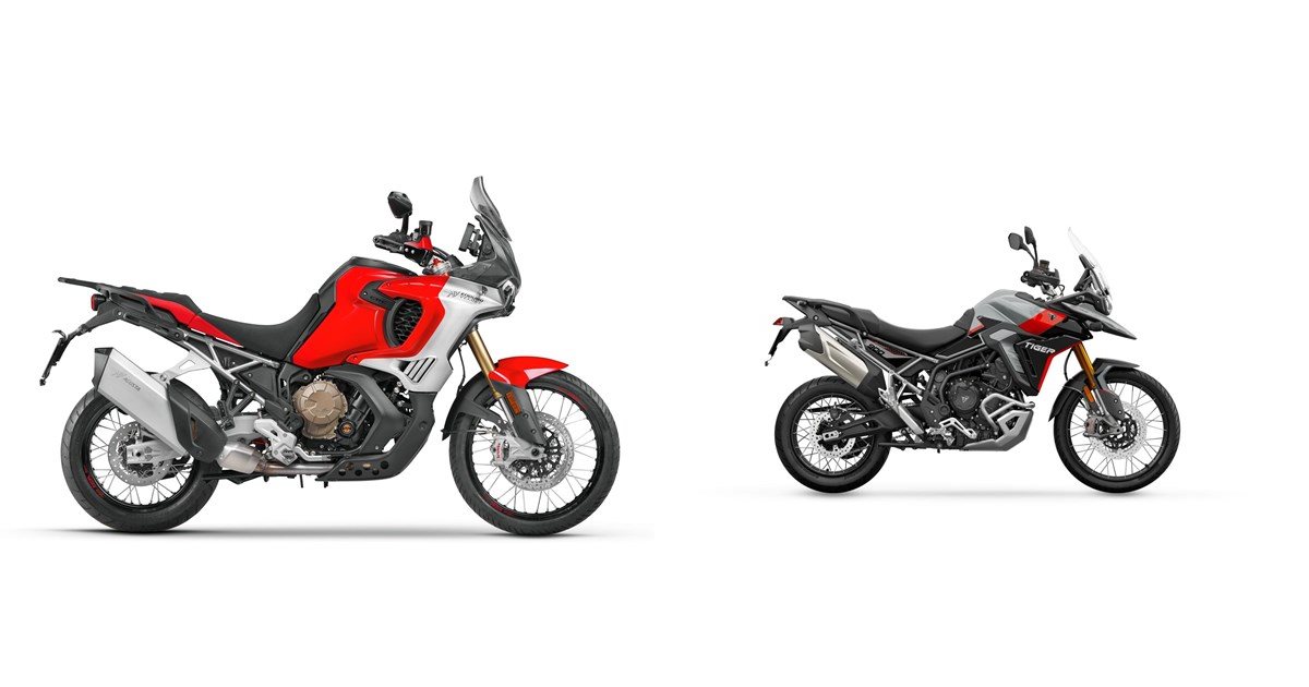 MV Agusta Enduro Veloce 2024 vs Triumph Tiger 900 Rally Pro 2024