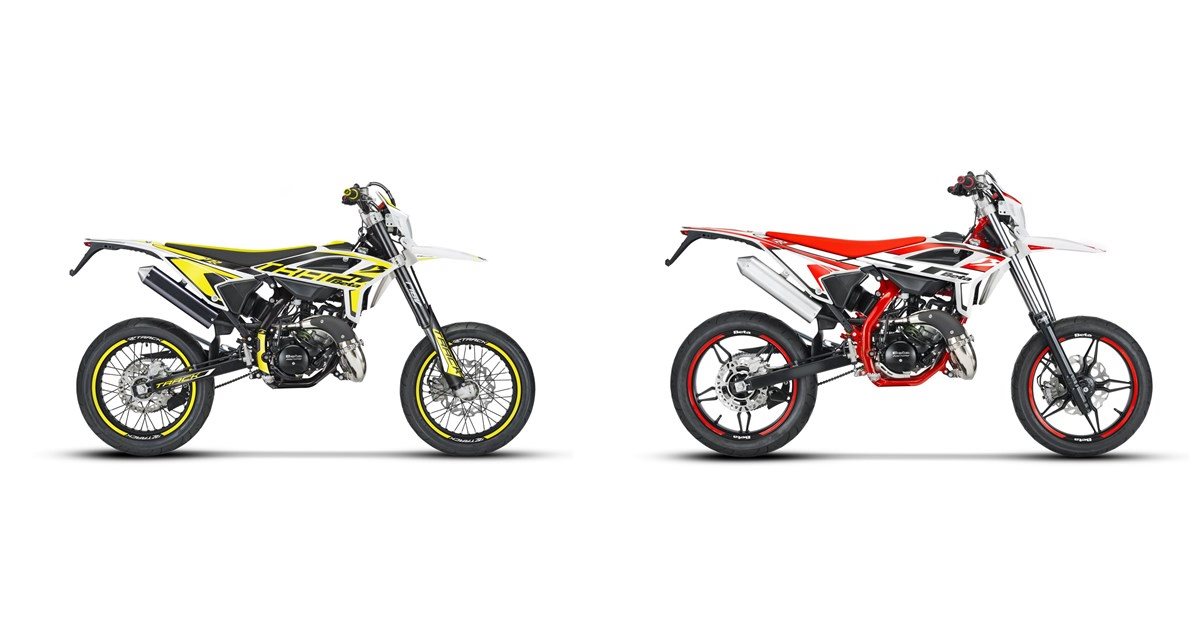 Motorrad Vergleich Beta RR 50 Motard Track 2023 vs. Beta RR 50 Motard ...