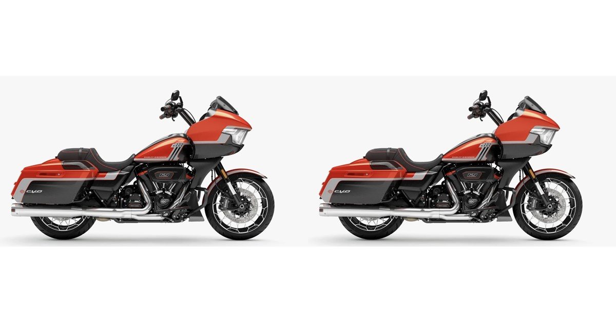Confronto tra moto Harley-Davidson CVO Road Glide FLTRXSE 2024 VS ...
