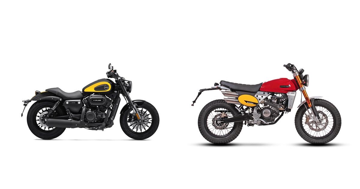 Keeway V-Cruise 2024 vs Fantic Caballero Scrambler 125 2019