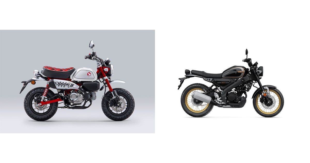 Honda Monkey 125 2024 vs Yamaha XSR125 Legacy 2024