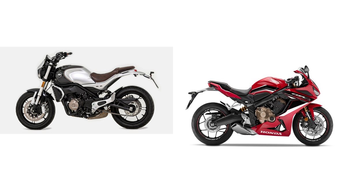 QJ Motor SRV 550 2023 vs Honda CBR650R 2021