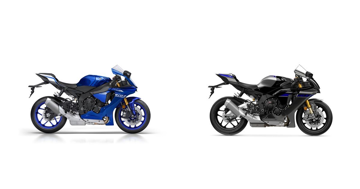 Yamaha R1 2017 vs Yamaha R1M 2024