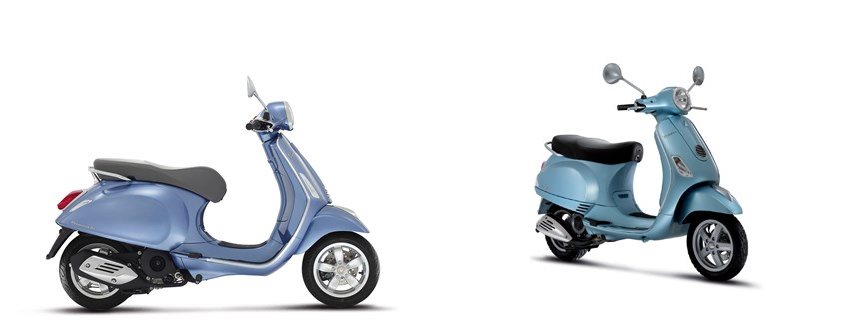 Motorrad Vergleich Vespa Primavera 125 i.e. 3V 2013 vs. Vespa LX 125 i.e 2012
